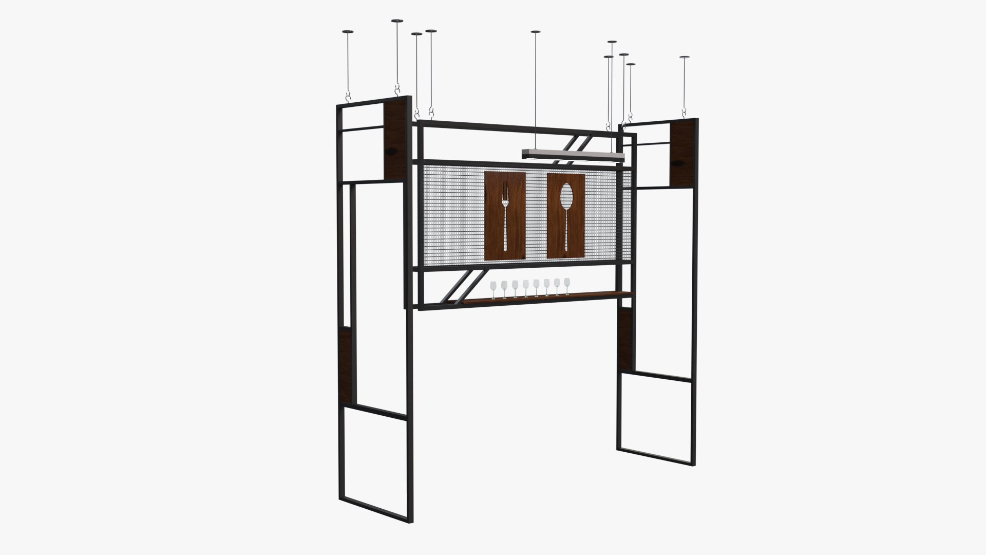 Bar Shelf 001 8k 3D Model - TurboSquid 1540650