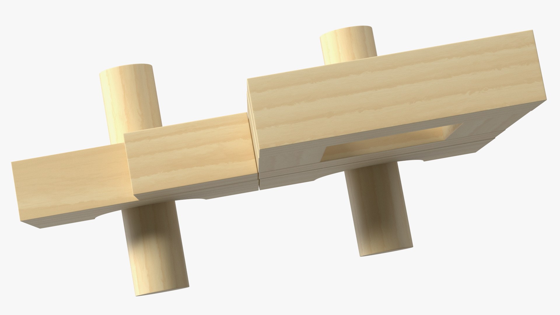 3D Wooden Constructor Car - TurboSquid 2243480