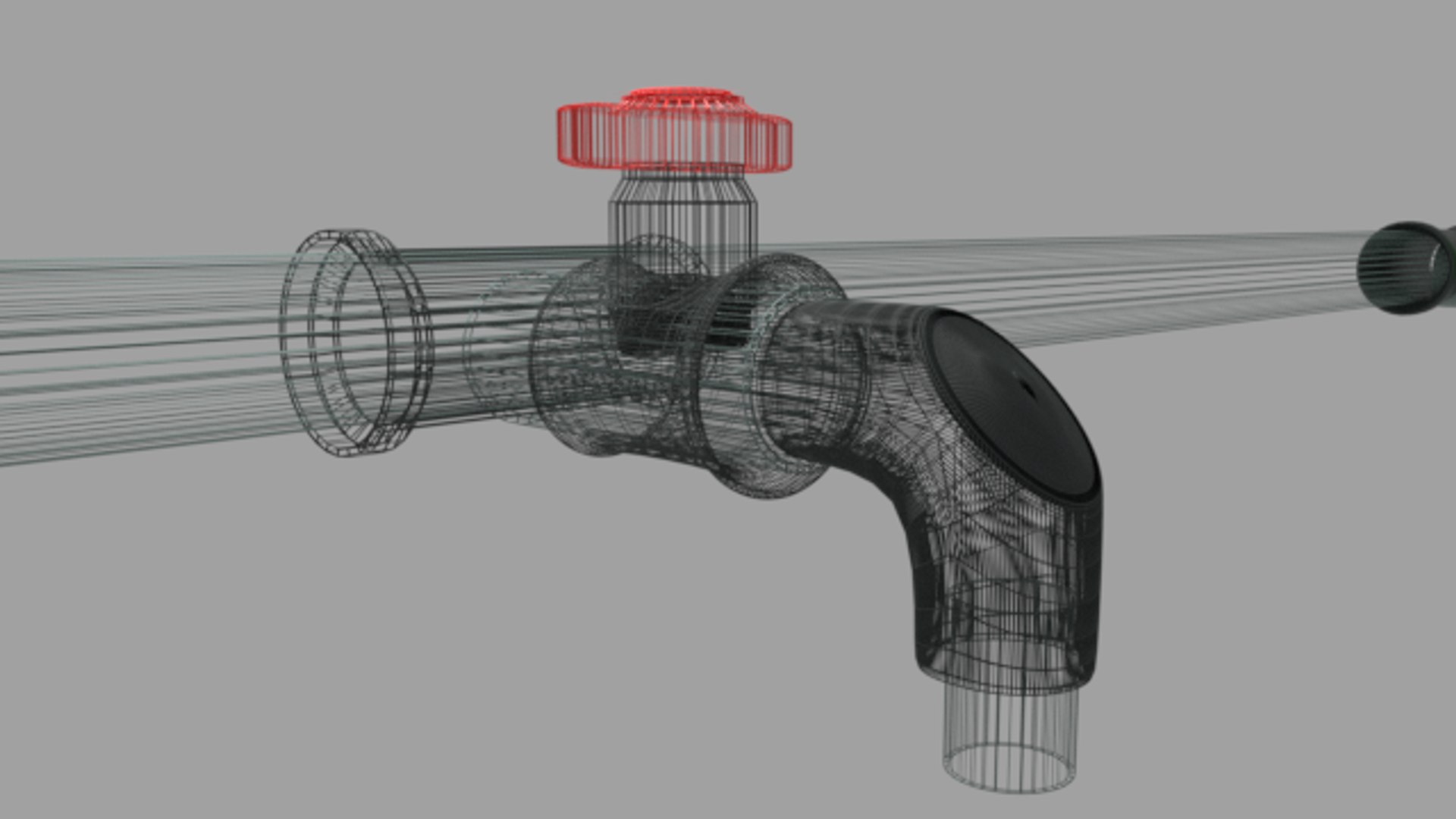 Simple Water Tap 3D Model - TurboSquid 1353904