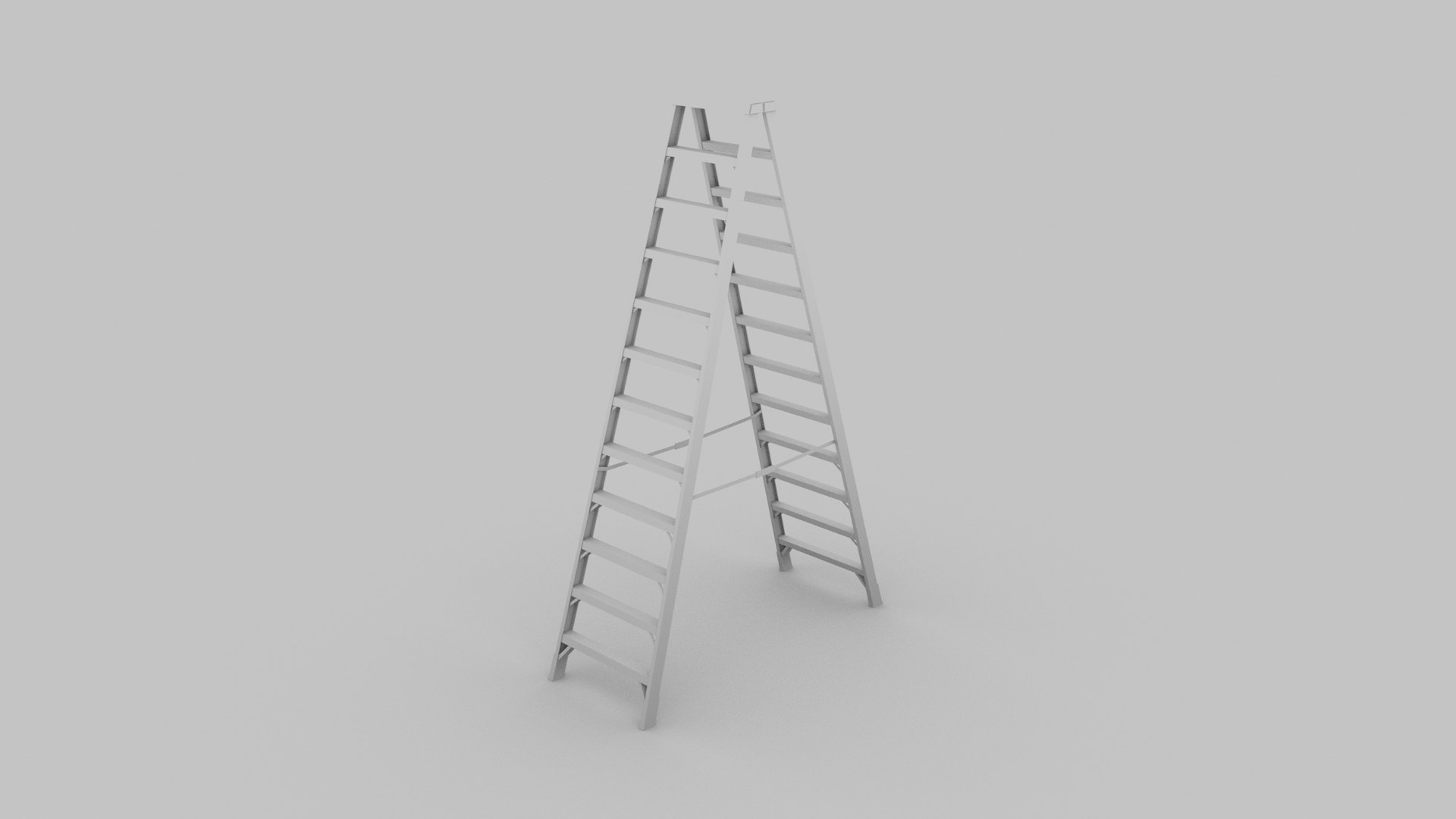 Heavy Duty 12 Ft Ladder 3D Model - TurboSquid 2352998