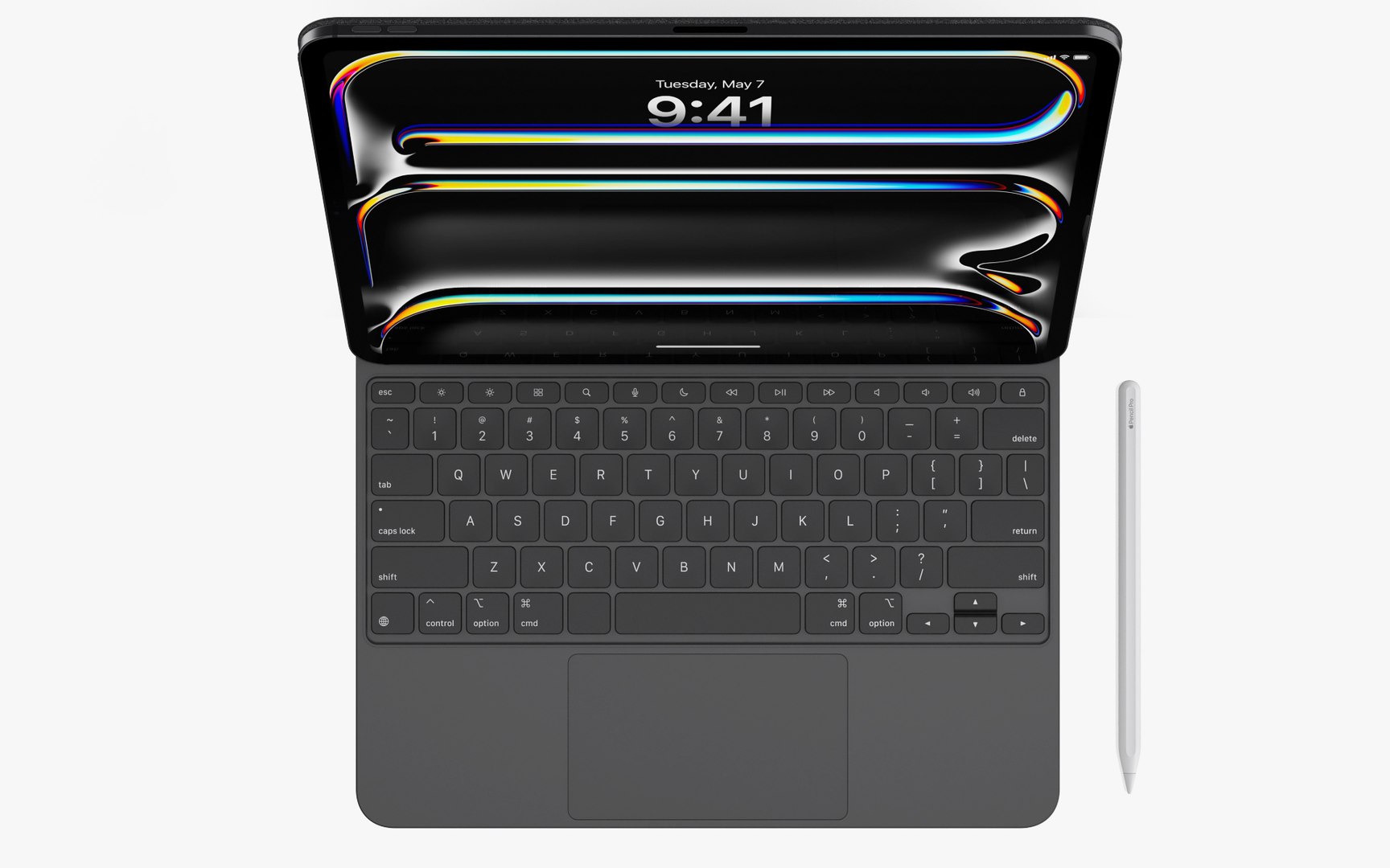 Apple IPad Pro 13-inch M4 With Magic Keyboard 3D Model - TurboSquid 2228167