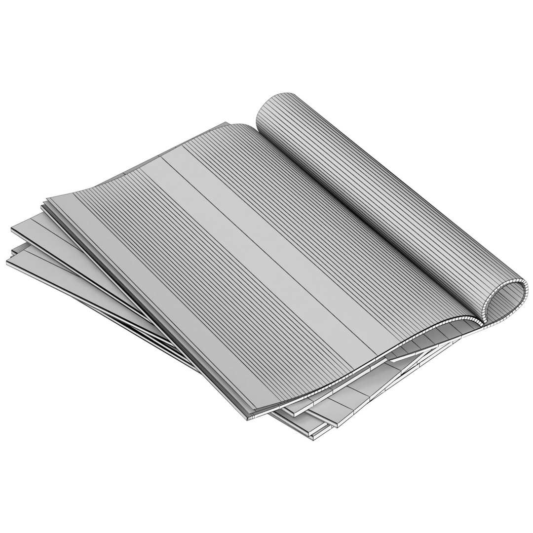 Stacks Magazines 3D Model - TurboSquid 1525111