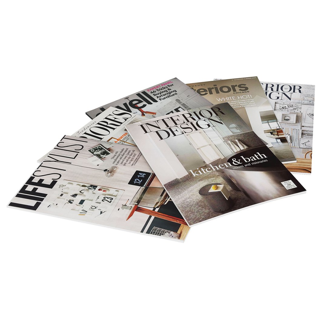 Stacks Magazines 3D Model - TurboSquid 1525111