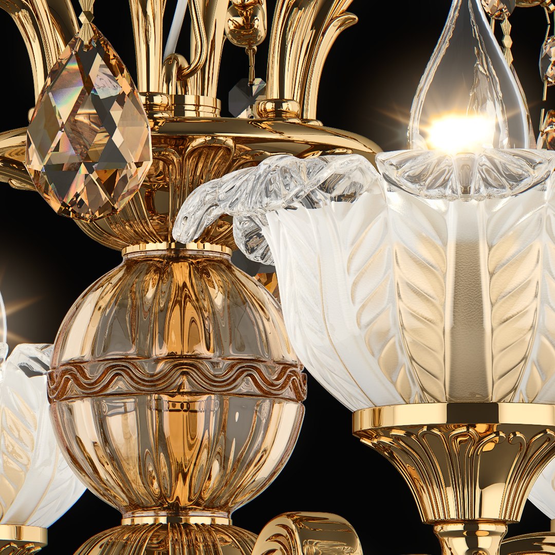 Chandelier osgona 3D model - TurboSquid 1204964