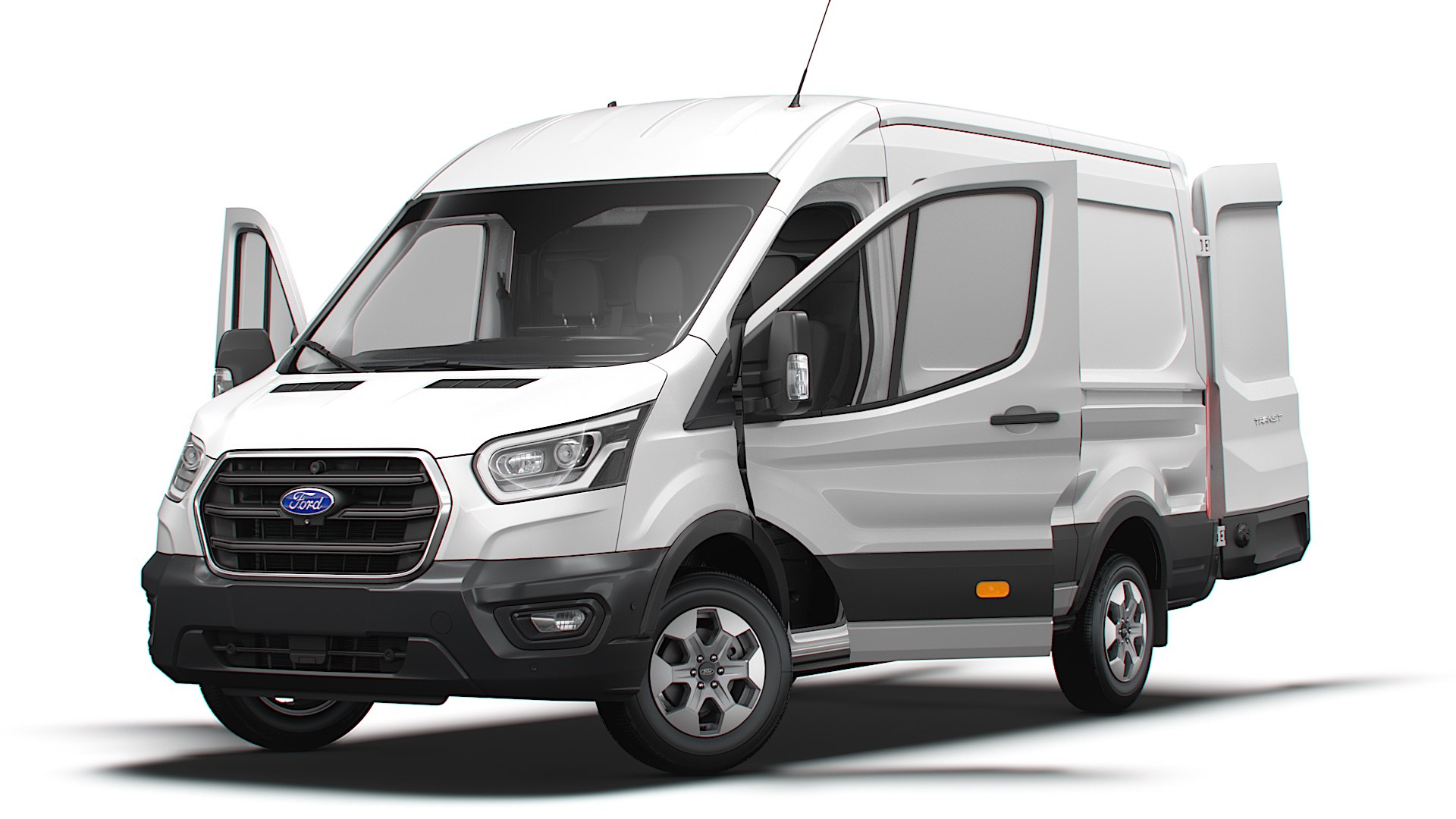 3D Ford Transit Van L2H2 HQInterior 2024 - TurboSquid 2244727