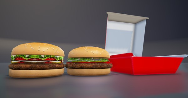 Free 3D Burger Models | TurboSquid