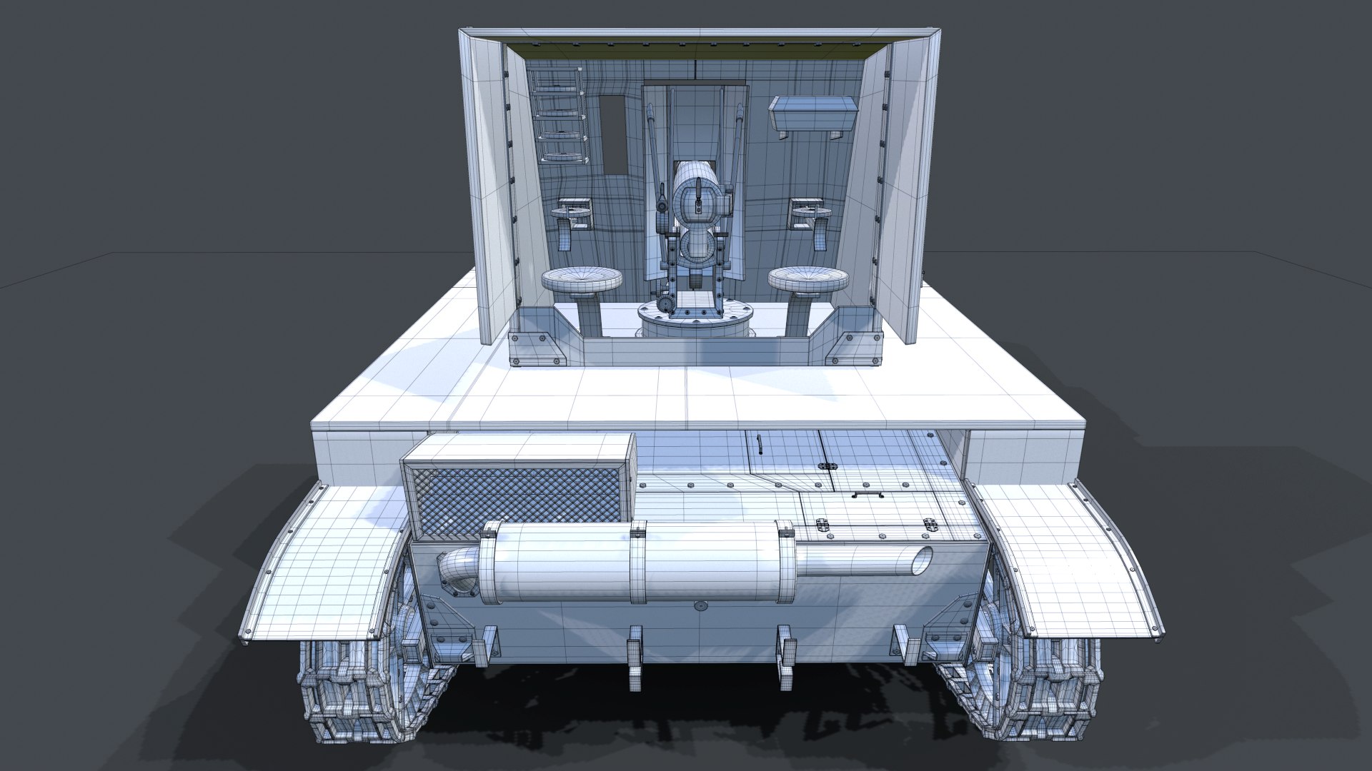 3D Tank SU-26 Clean - TurboSquid 1792388