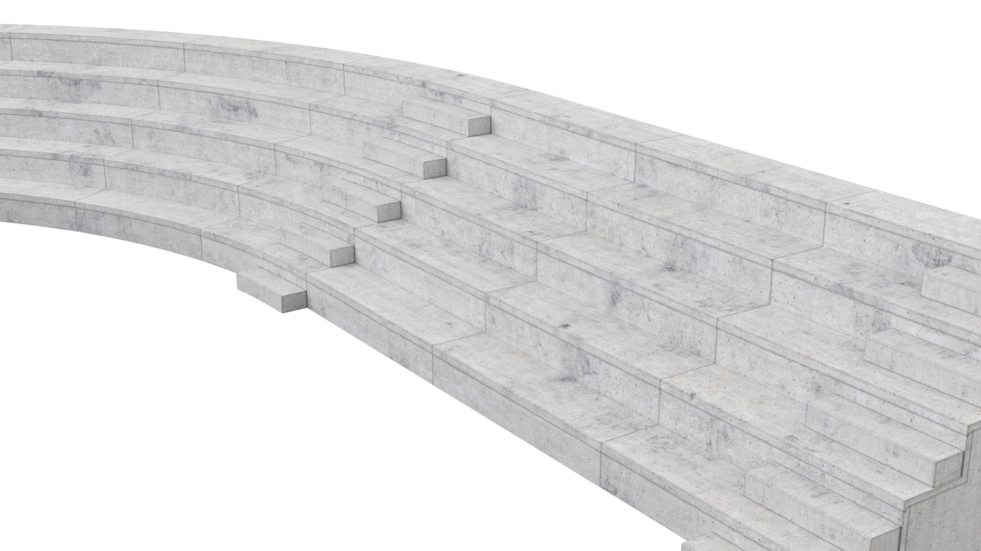 Concrete Arena 3D model - TurboSquid 2081456