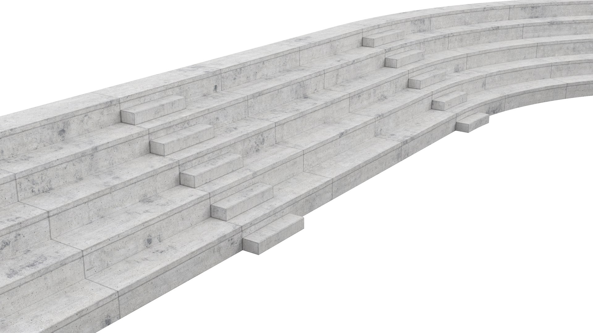 Concrete Arena 3D Model - TurboSquid 2081456