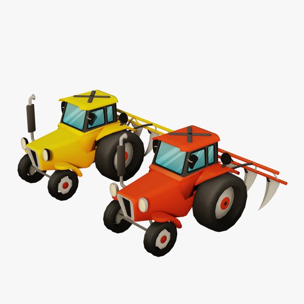 modelo 3d Tractor - TurboSquid 2135612