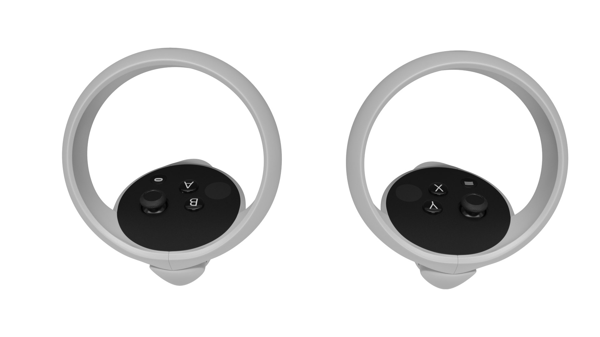 3D Oculus Quest 2 Controller Model - TurboSquid 1664829