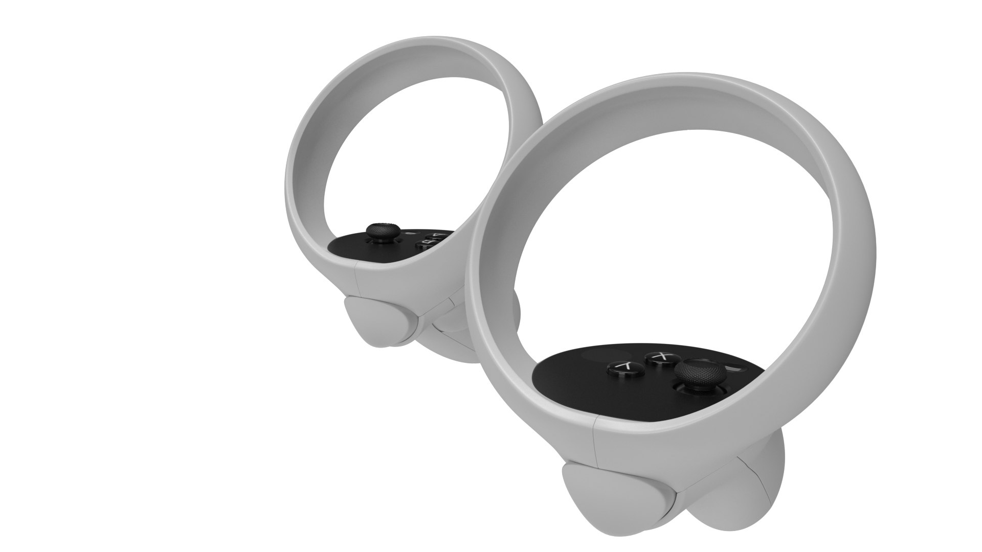 3D Oculus Quest 2 Controller Model - TurboSquid 1664829