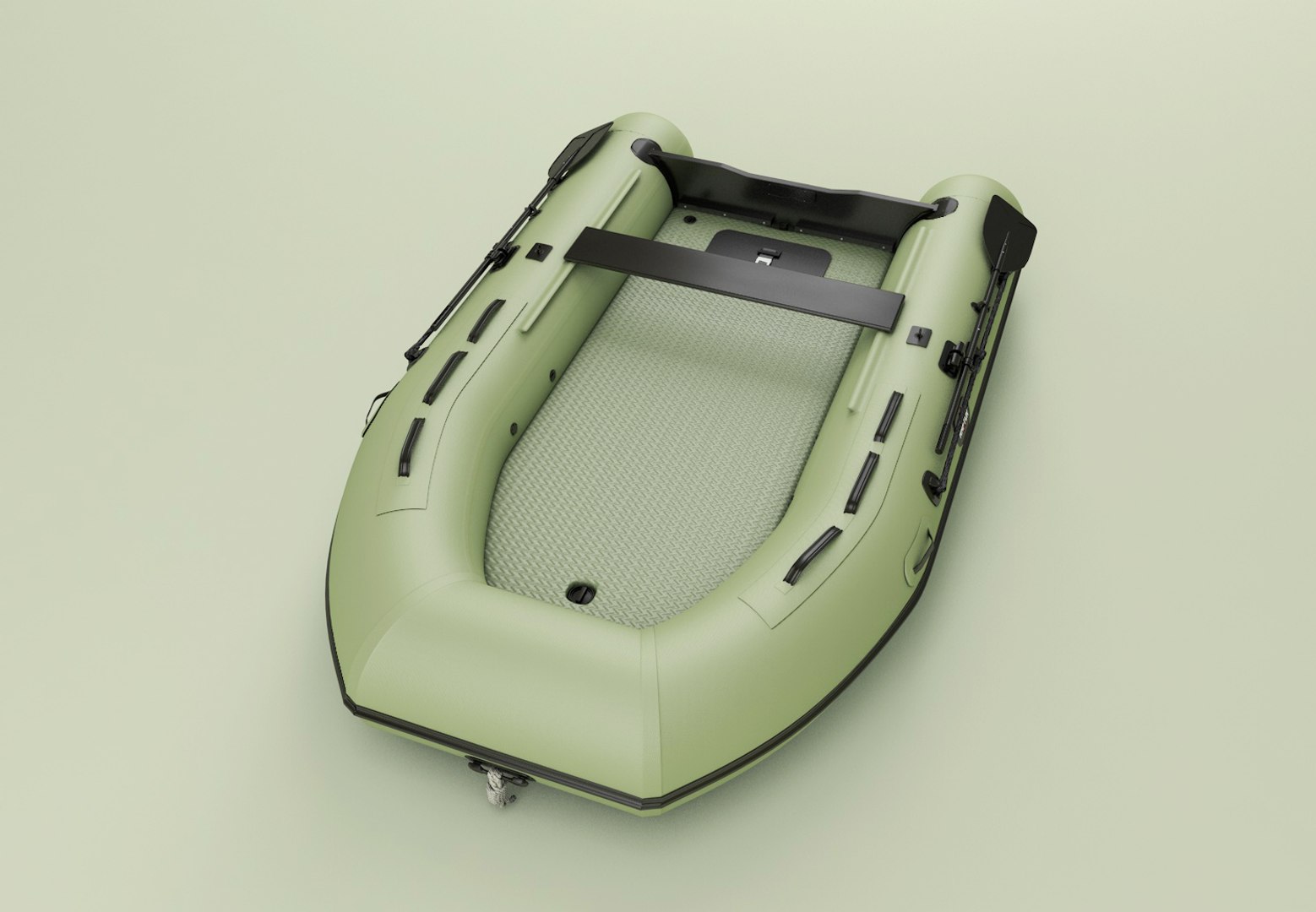 3d Boat Zodiac Raft Model
