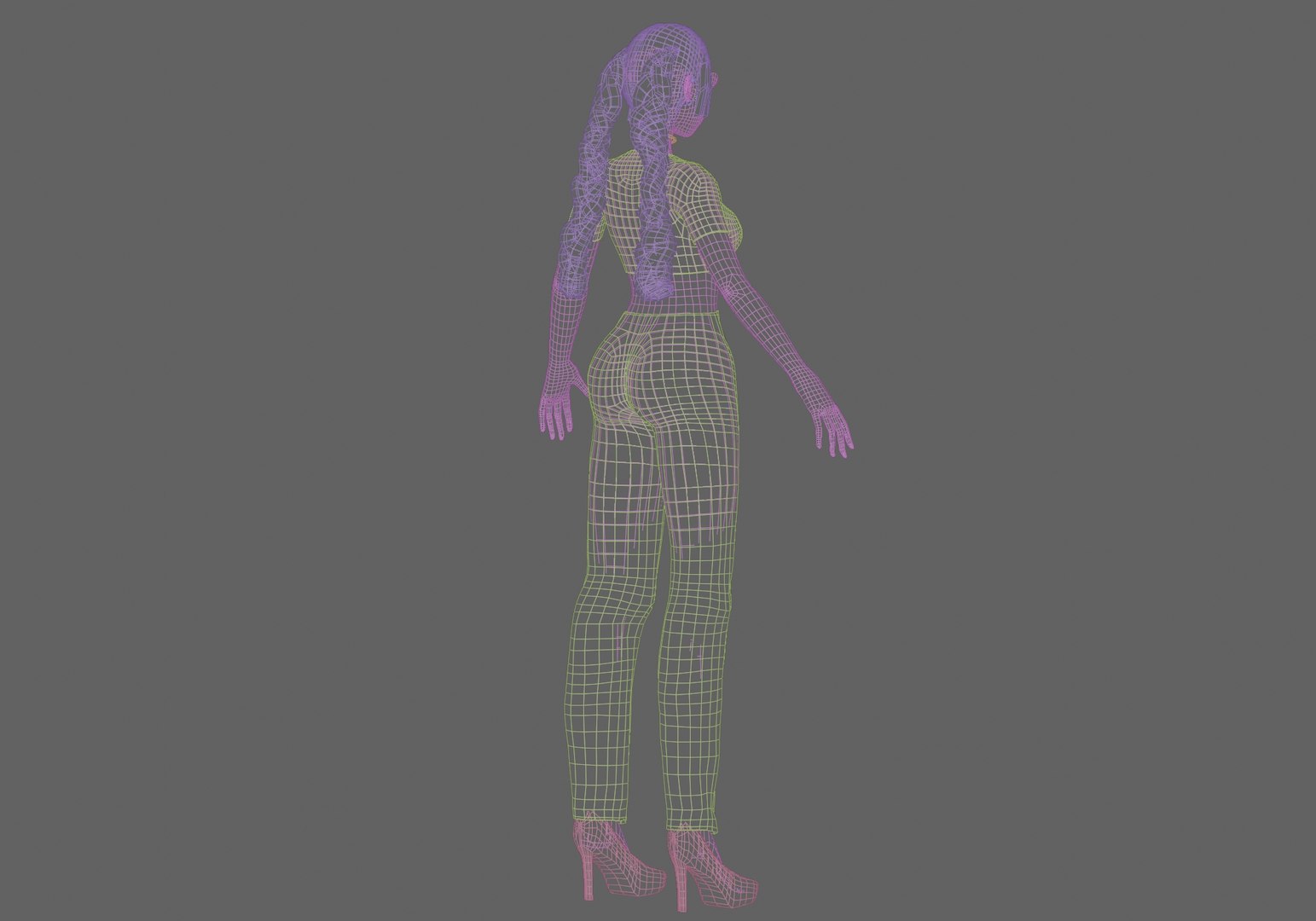 3D Sweet Basic Girl V25451 - TurboSquid 2272104