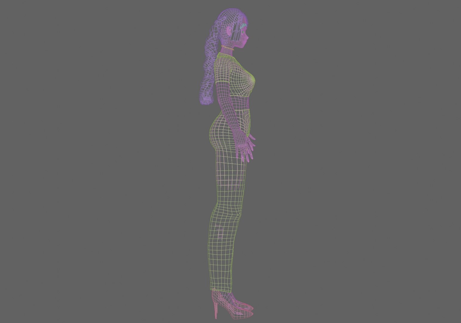 3D Sweet Basic Girl V25451 - TurboSquid 2272104