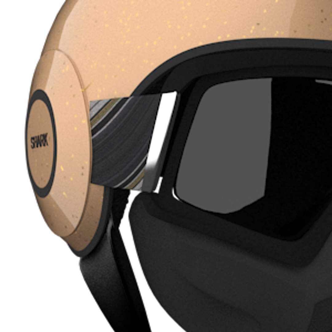 Max Shark Raw Helmet