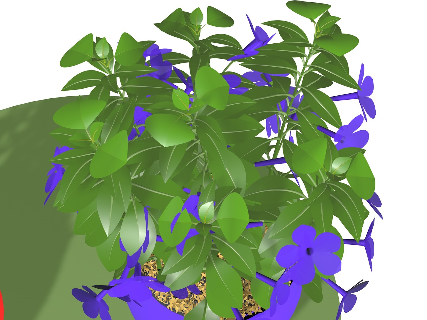 3D Model Flora Flower - TurboSquid 1495827