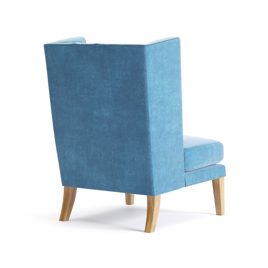 3D wing chair icon designe model - TurboSquid 1511430