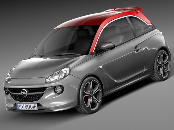 Opel Adam 3D Models for Download | TurboSquid