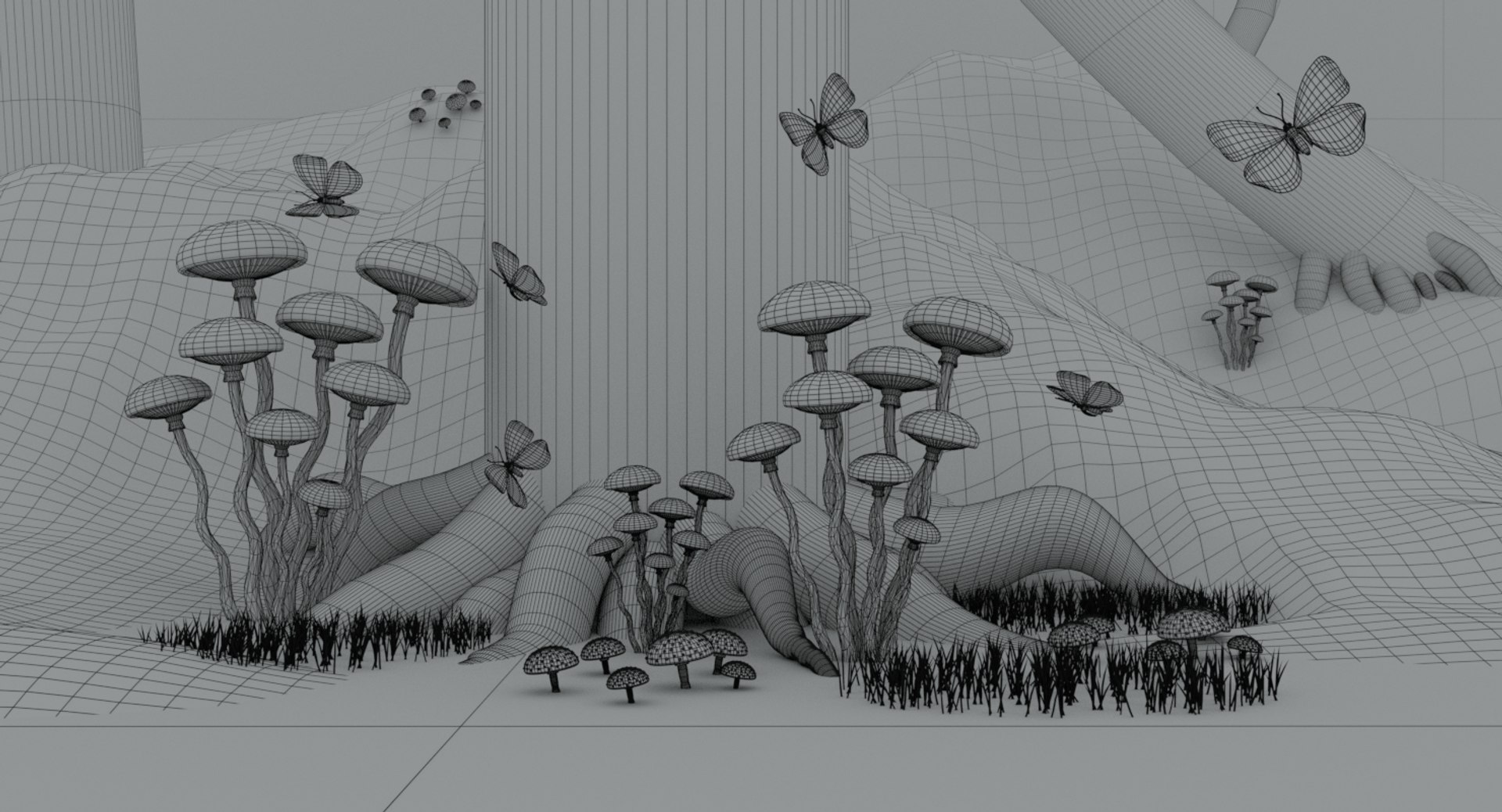 3D Fantasy Forest - TurboSquid 1177996