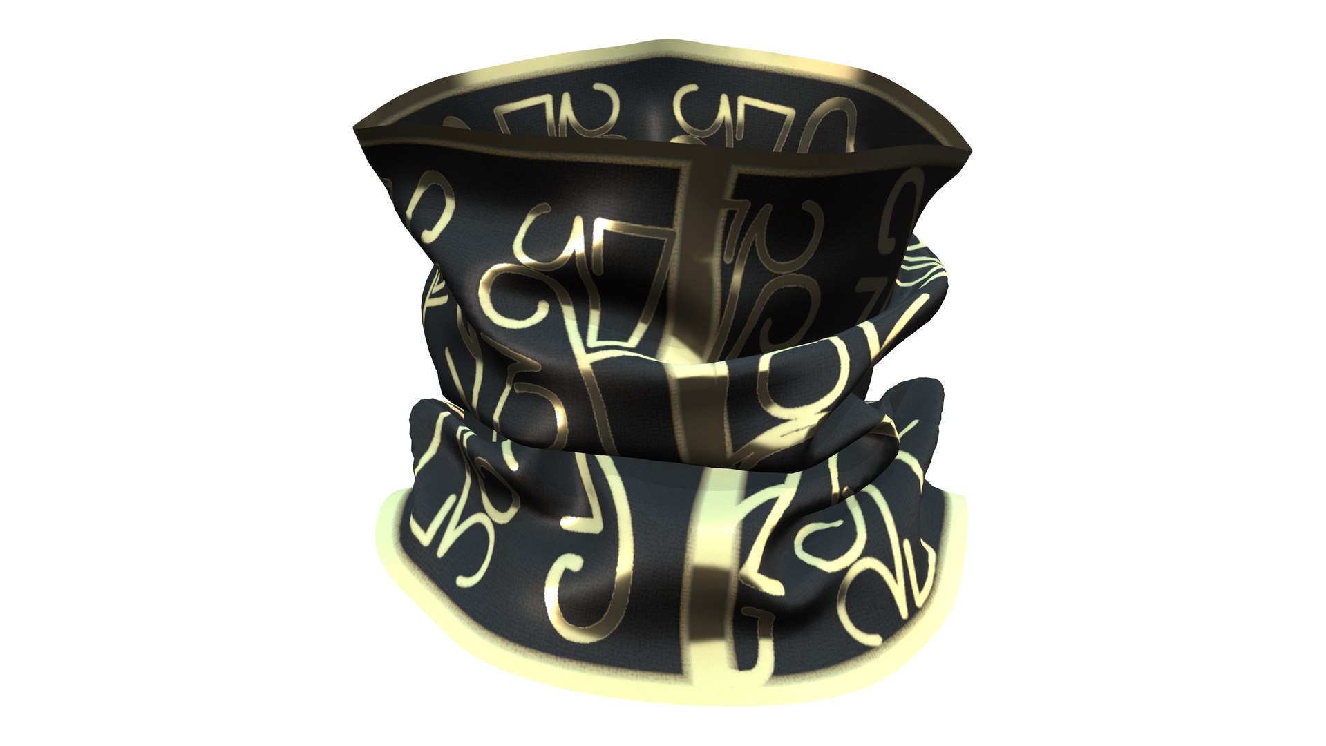 3D Mouth and Nose Bandit Mask model - TurboSquid 2071700