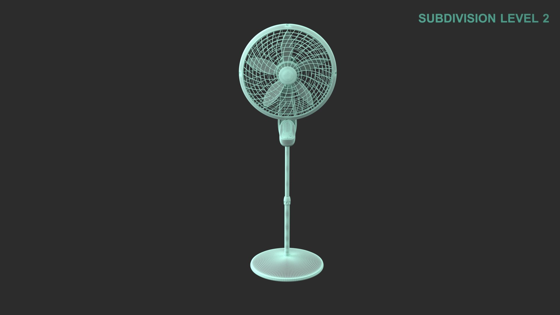 3D model Standing Fan - TurboSquid 1836848