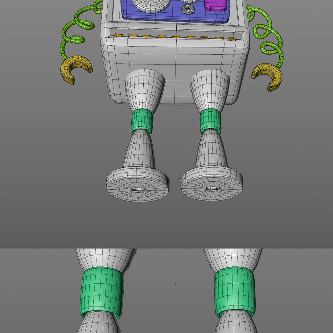 Cartoon Robot 3D Model - TurboSquid 1340153