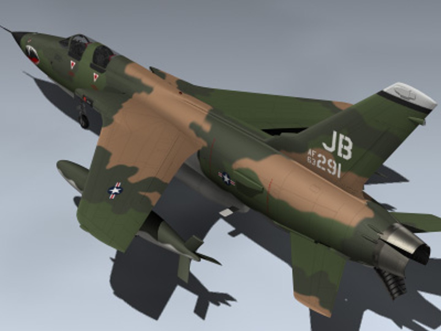 3d F-105g Thunderchief