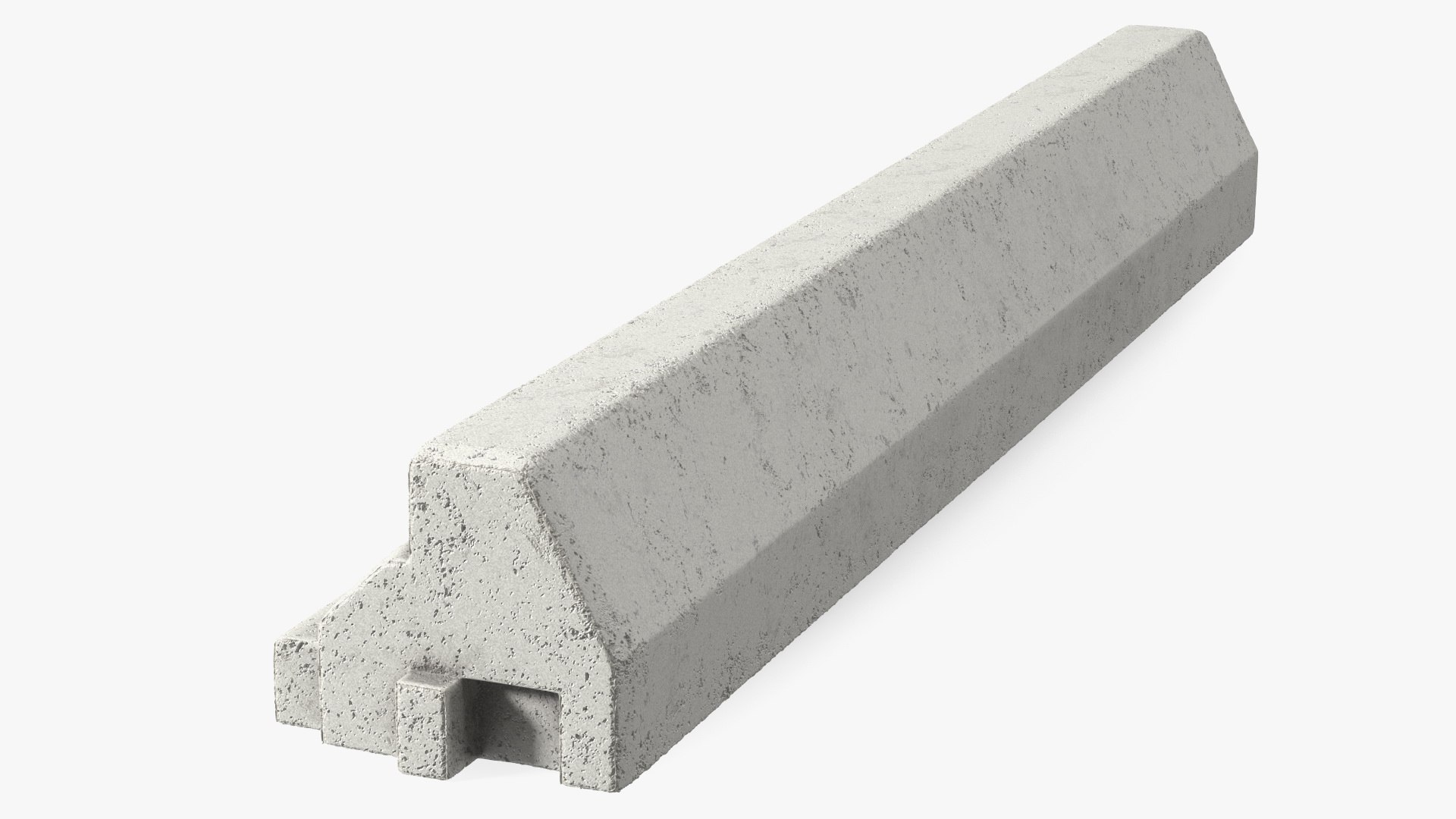 Straight Curb Section 3D model - TurboSquid 2015849