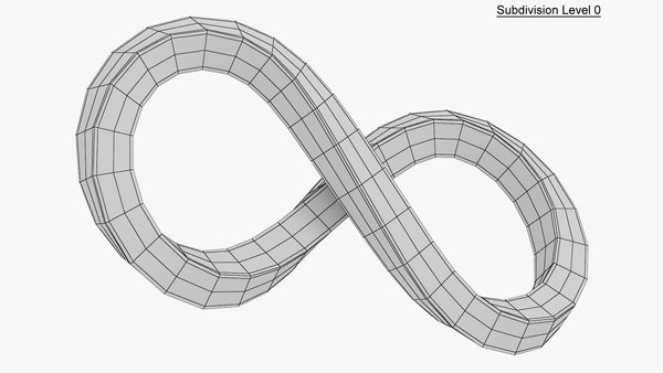 3D Infinity Symbol 01 model - TurboSquid 1793257