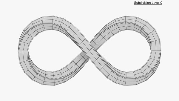 3D Infinity Symbol 01 model - TurboSquid 1793257