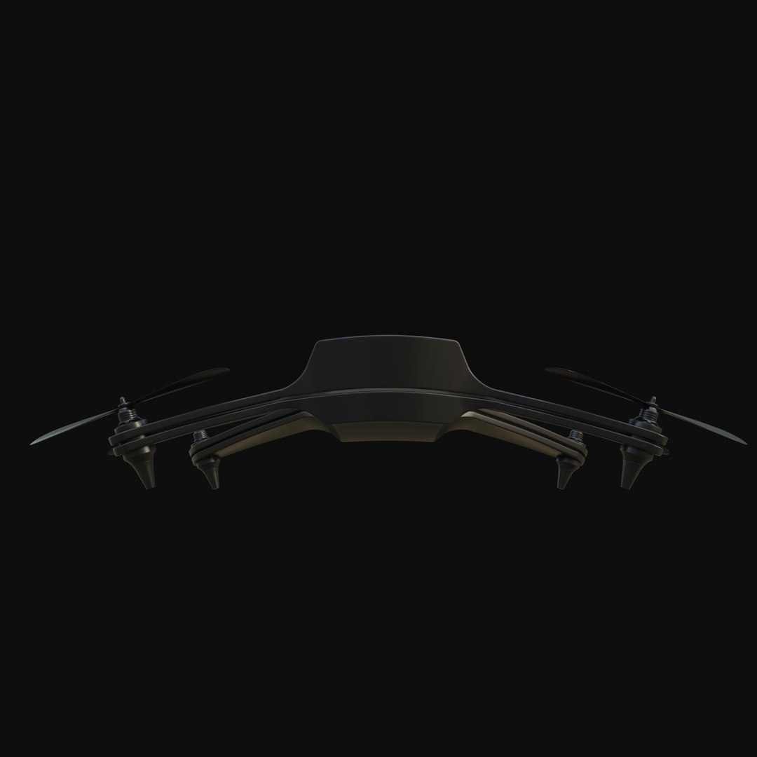 Black Drone 3D Model - TurboSquid 1955240