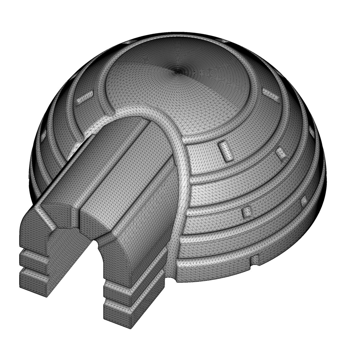 Baby Igloo House 3D Model - TurboSquid 2131215