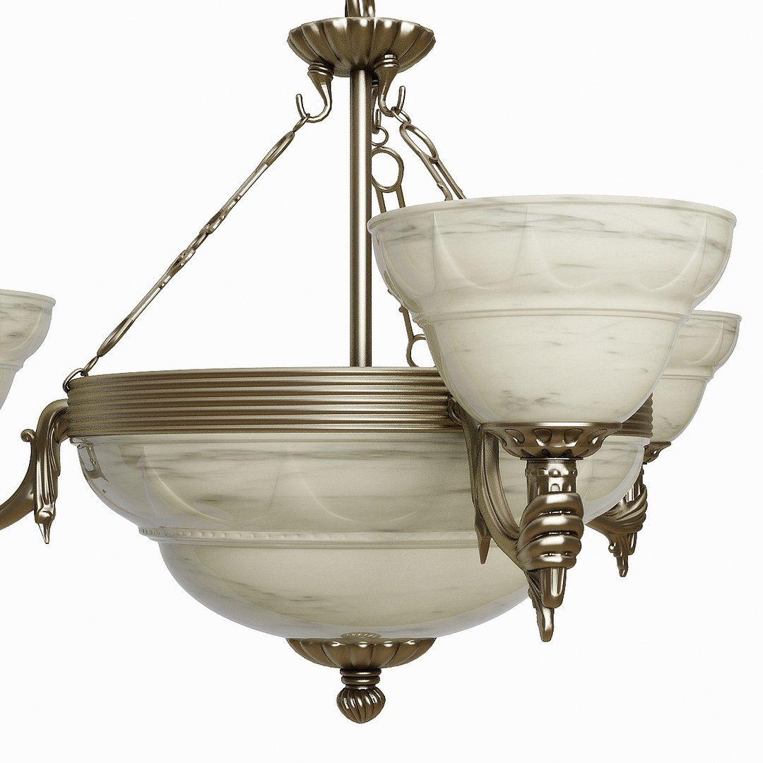 chandelier eglo marbella 3d max