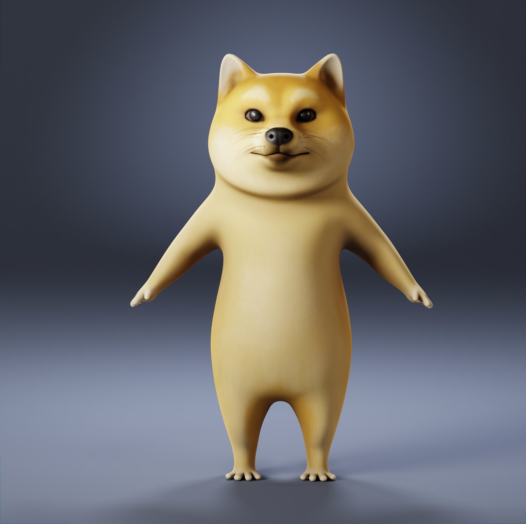 3D Dog Cartoon Character - TurboSquid 1859761