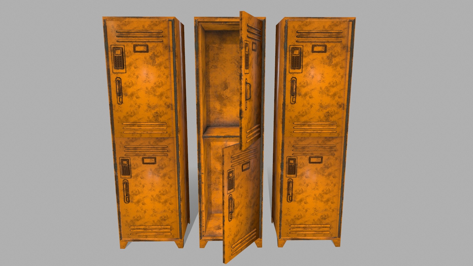 3D Locker Model - TurboSquid 1303589