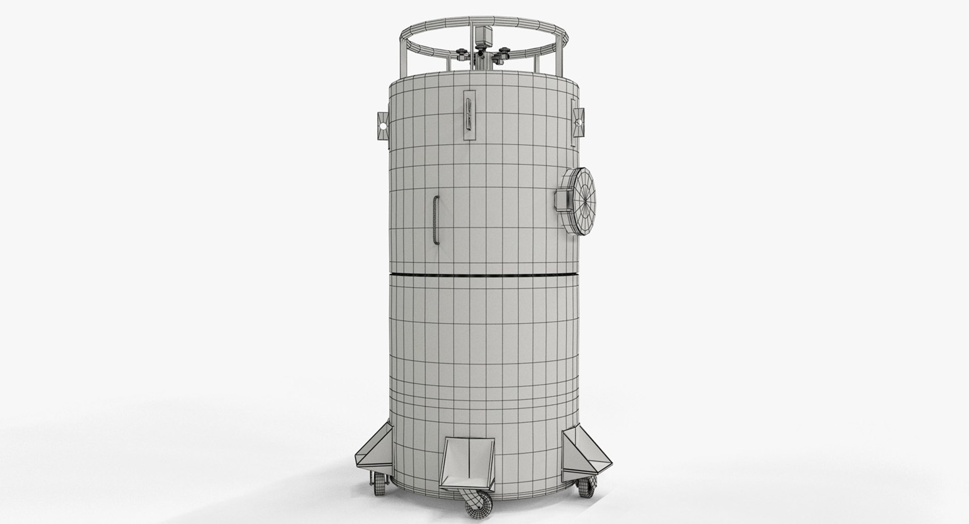 Cryogenic Tank 3D Model - TurboSquid 1149533