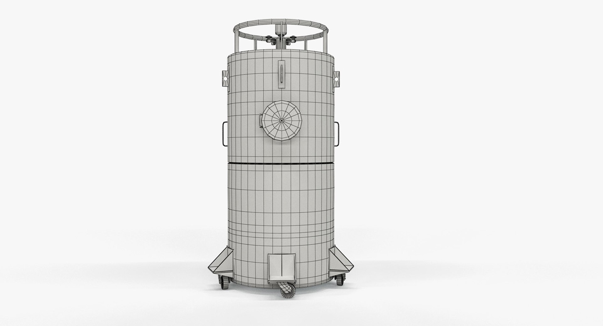 Cryogenic Tank 3D Model - TurboSquid 1149533