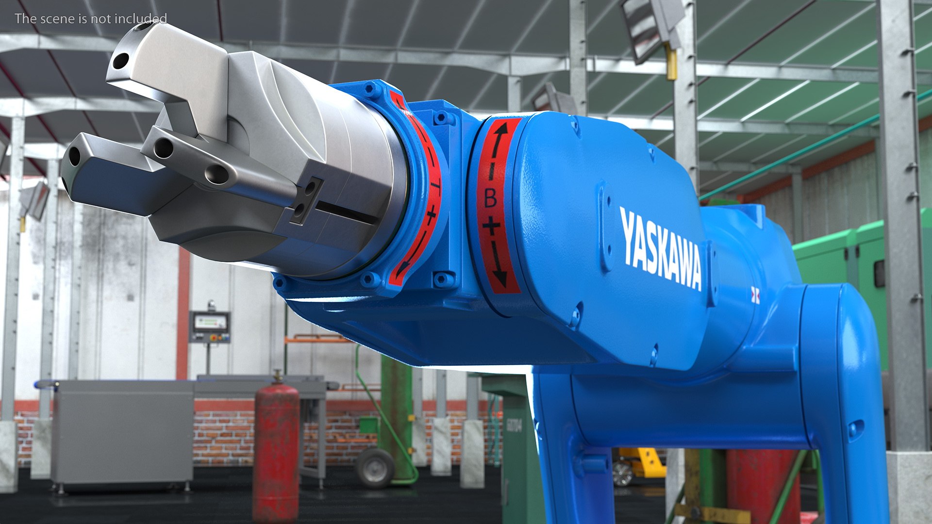 Yaskawa Motoman GP7 Robot Rigged For Modo 3D Model - TurboSquid 1875003