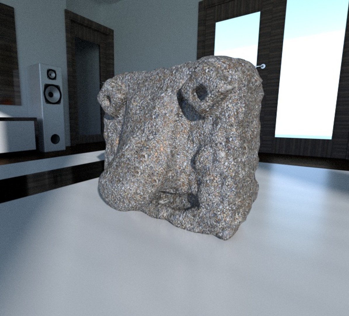 Statue God Big Nose Blend