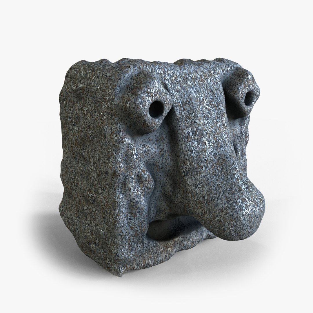 statue god big nose blend