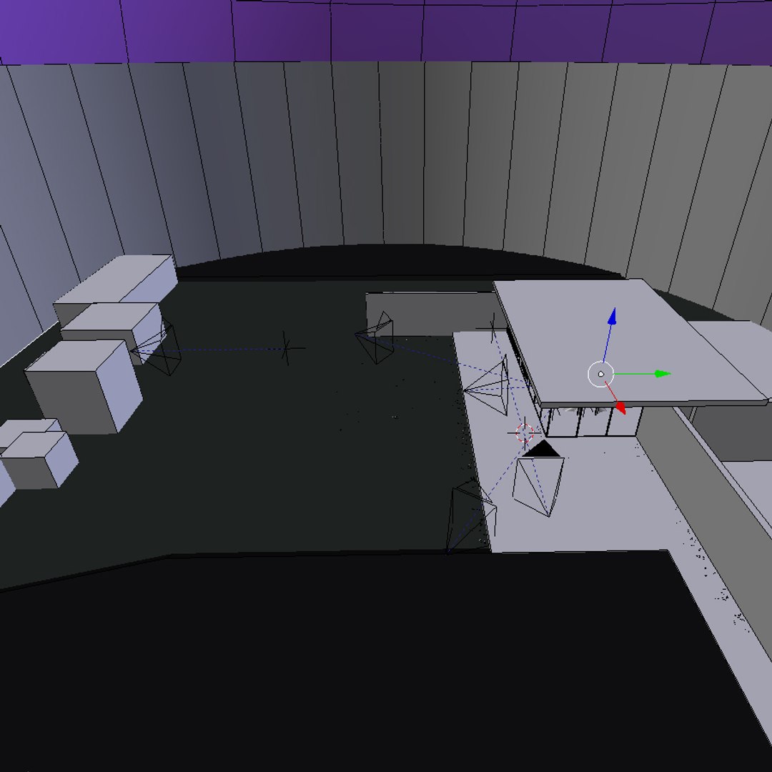 3d Model Of Blender Exterior