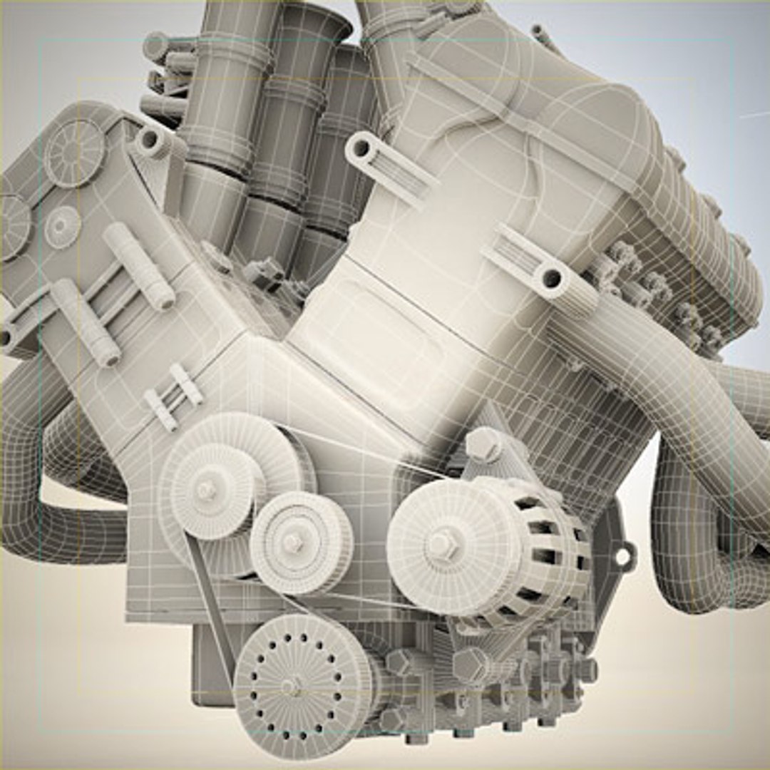 Maya Compact V8 Engine