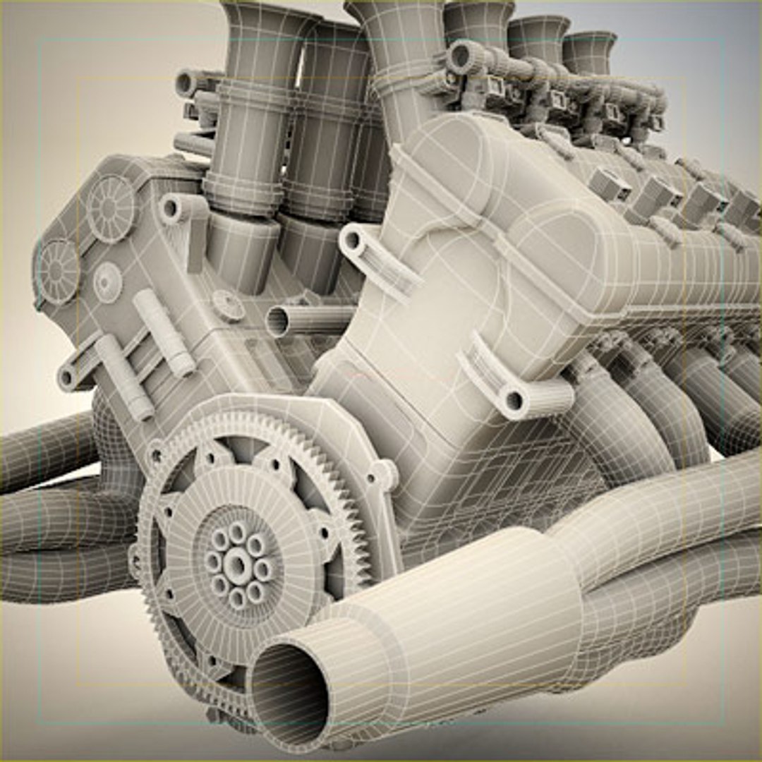 Maya Compact V8 Engine