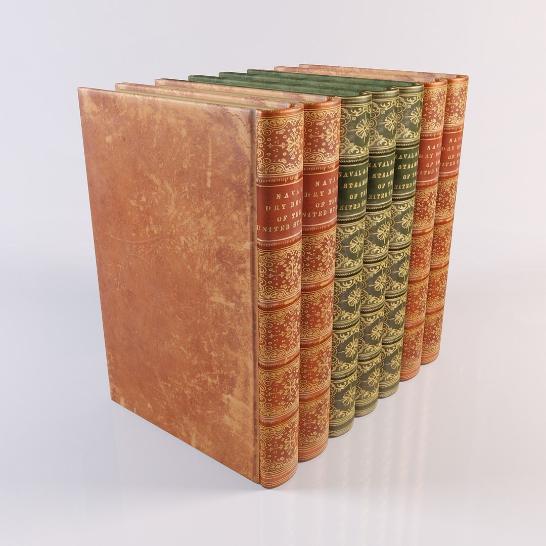 3d Old Books