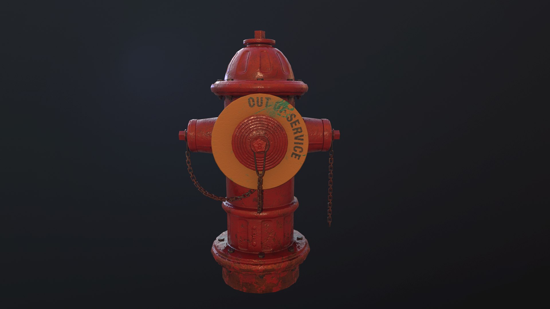 3D hydrant pbr - TurboSquid 1552792