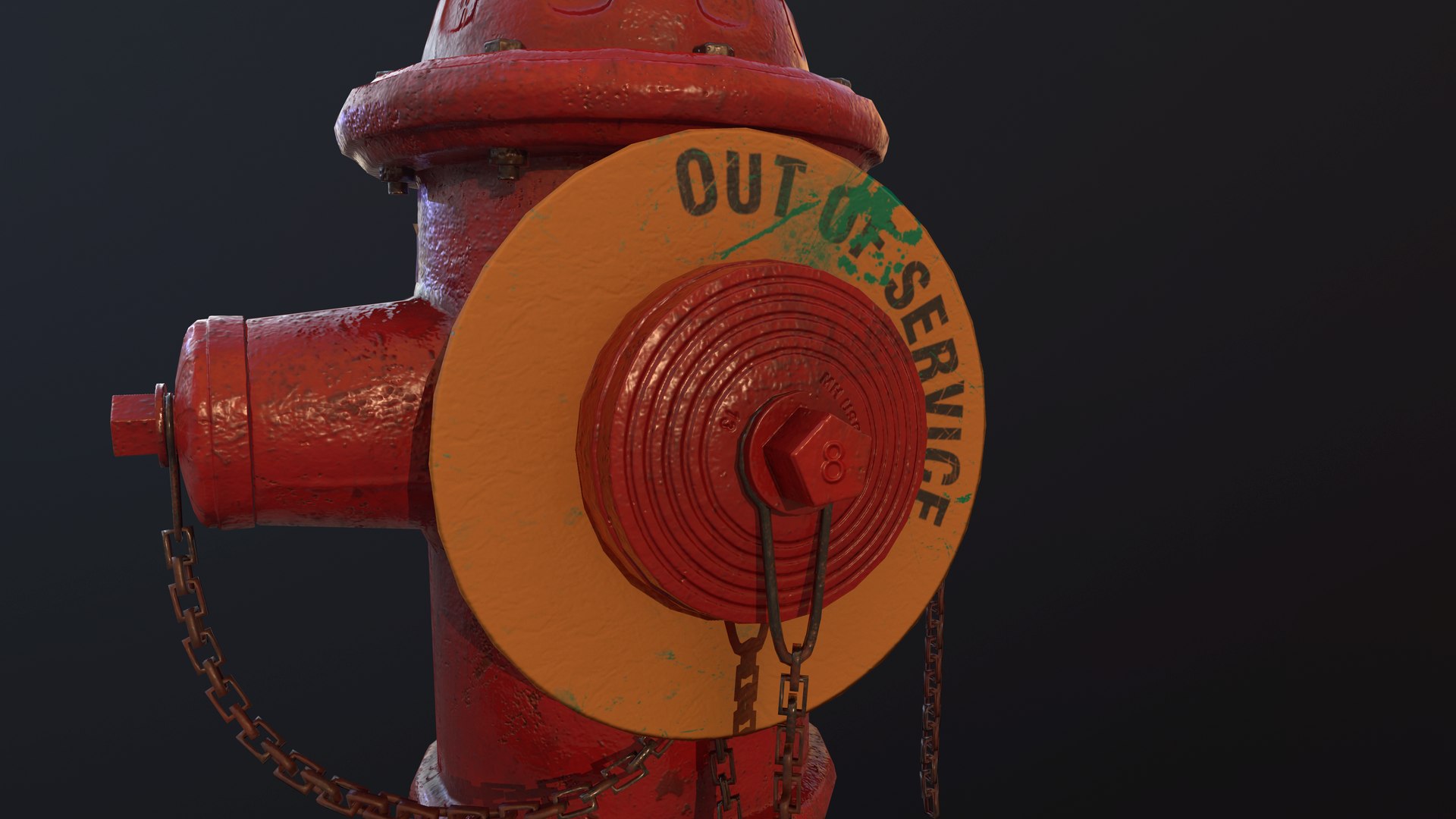 3D hydrant pbr - TurboSquid 1552792