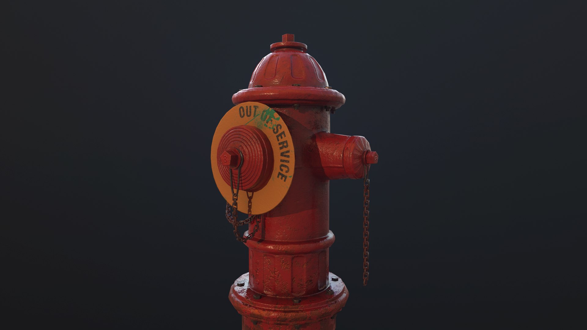 3D hydrant pbr - TurboSquid 1552792