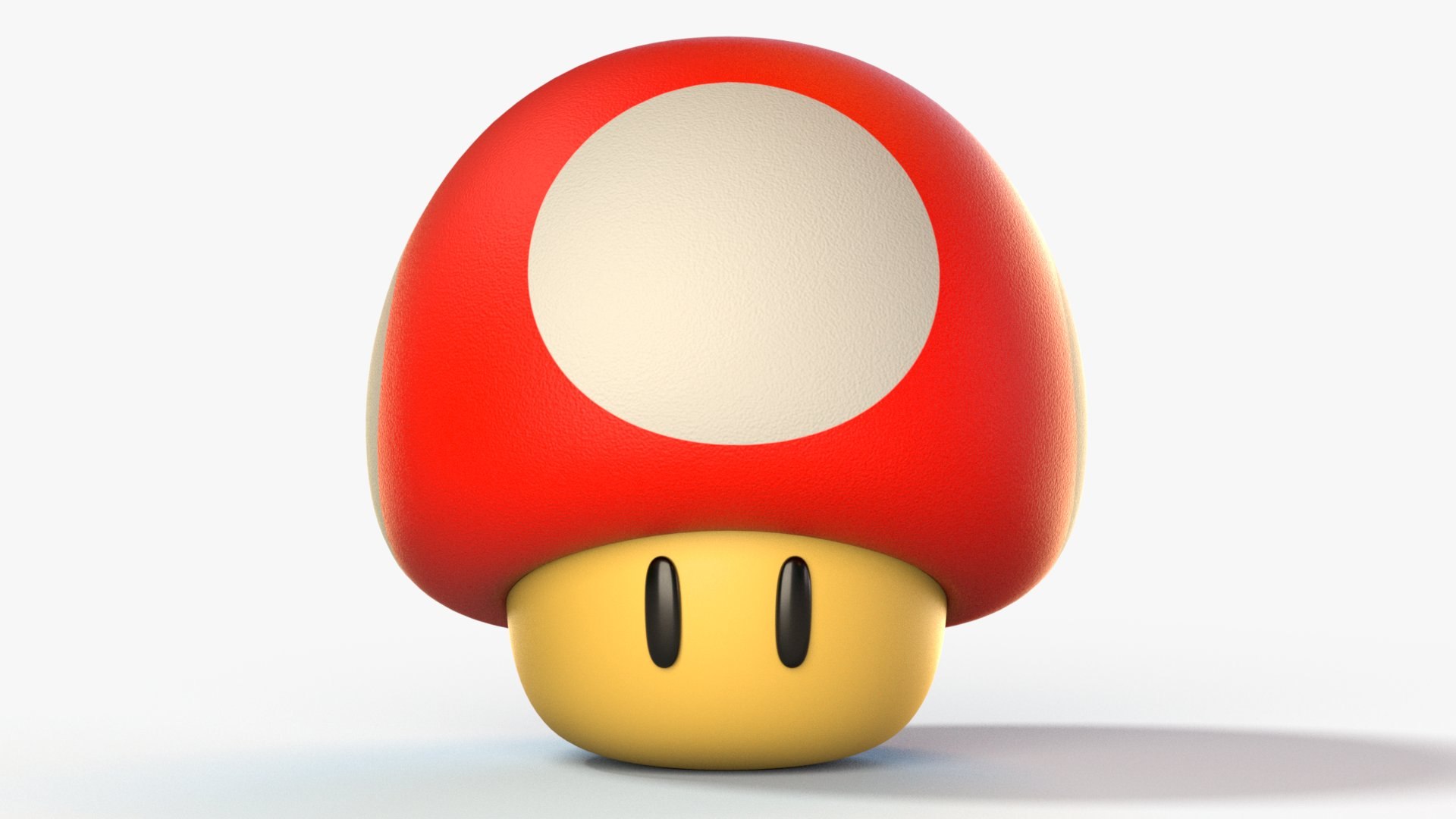 Super Mario Red Mushroom 3D Model - TurboSquid 2407182