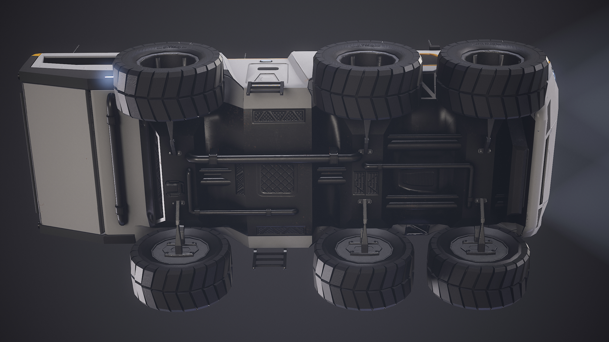 3D exploration vehicle rover sci-fi - TurboSquid 1664608